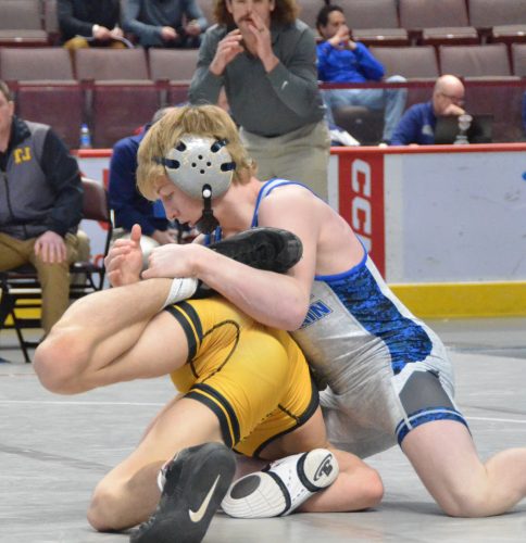 Central Mountain freshman Dalton Perry commits to wrestle at Penn State ...